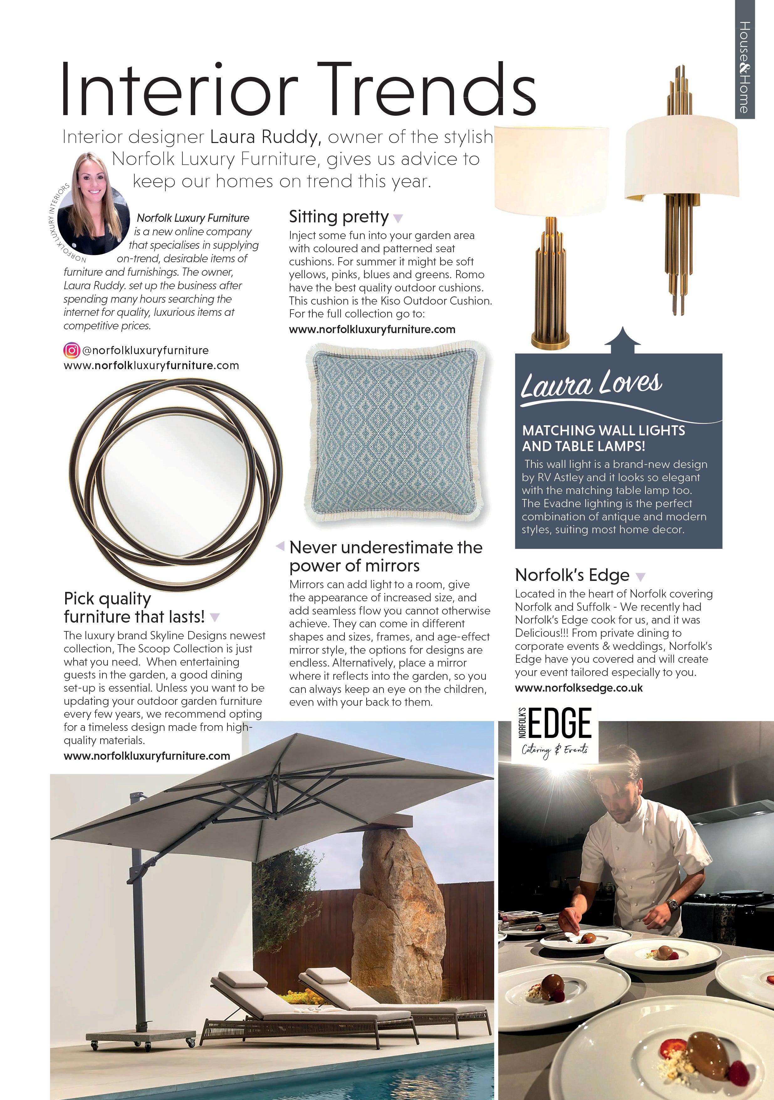 June 2023 Interior Design Blog – Norfolk Luxury Lifestyle