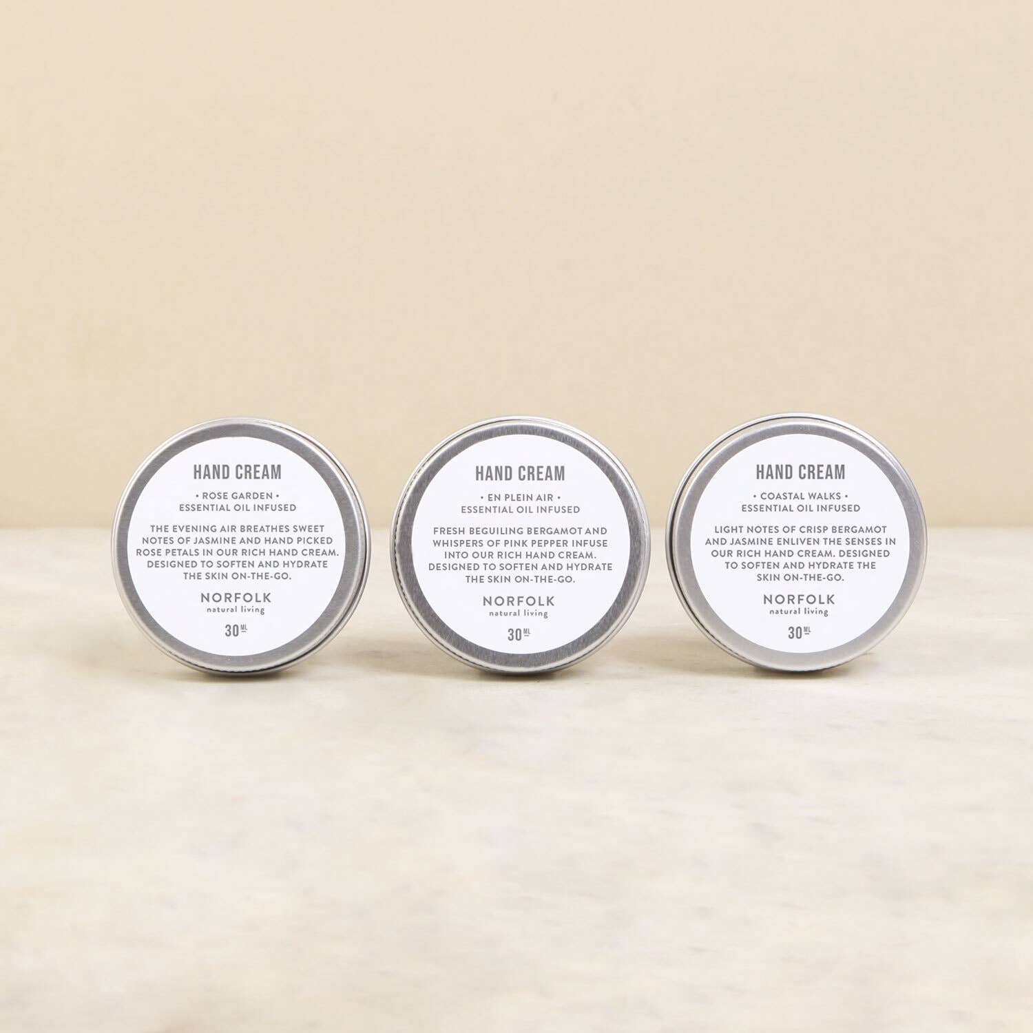 Hand Care Trio - Coastal Walks, Rose Garden, En Plein Air – Norfolk ...